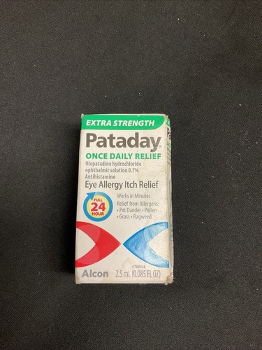 Alcon Pataday Daily Relief Extra Strength Eye Drops Allergy Itch Relief ...