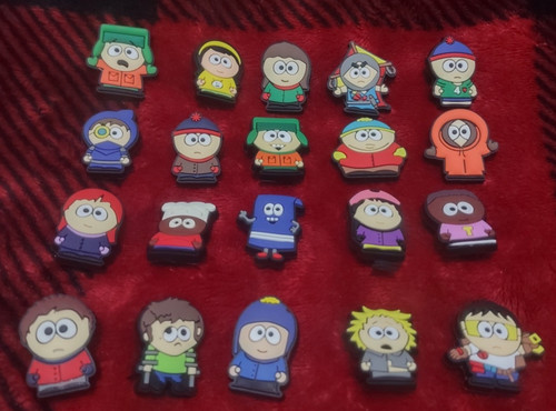 South Park - 20pc Shoe Charms - fits crocs - Kyle Cartman Kenny - FREE ...