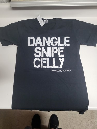 Danglers Hockey Dangle Snipe Celly T-Shirt-Mens X -SMALL | eBay