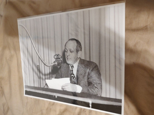Gabriel Heatter Radio Commentator 8 x 10 Photo | eBay