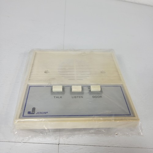 Jeron Electronic Systems 2001 Intercom Apartment Station Talk Listen ...