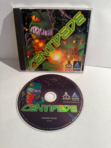 Centipede Game Win95/98 PC CD-ROM Atari Hasbro Interac 1998 for Windows ...