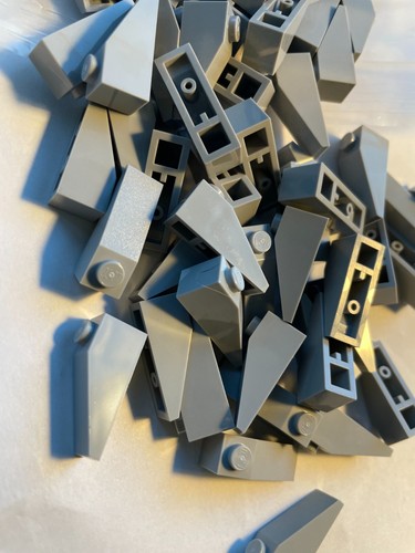 LEGO-NEW- #4286-LIGHT BLUISH GREY-SLOPE 33 3 X 1 -20 PIECES | eBay