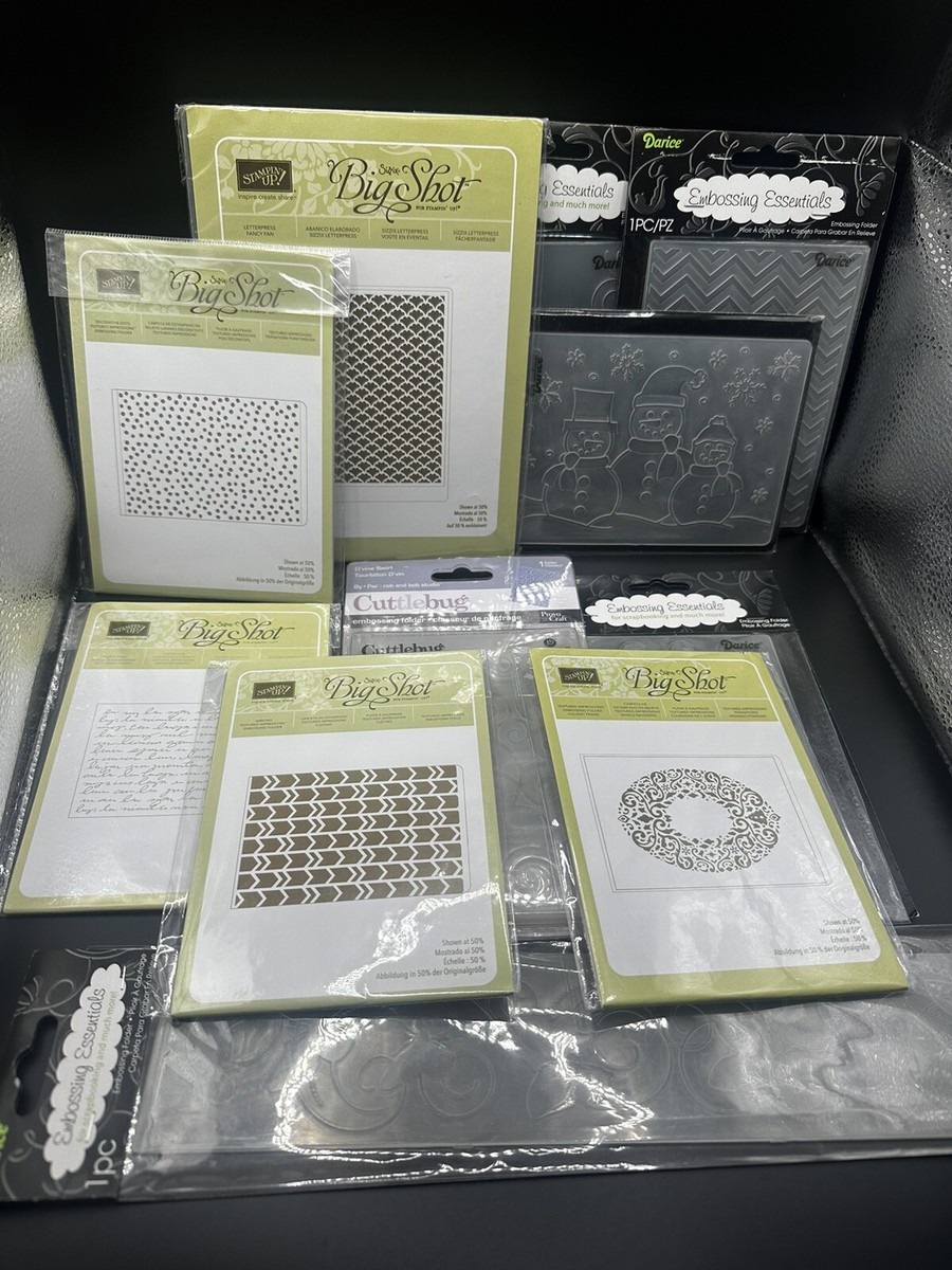 Carpeta De Relieve Enrejado Stampin Up Macrame 3D Embossing Folder 2