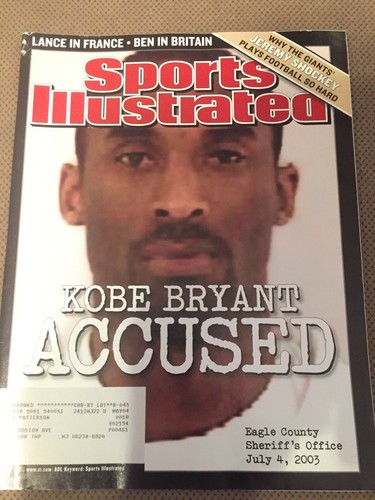 SI: Sports Illustrated July 28, 2003 Accused: Kobe Bryant, Basketball ...