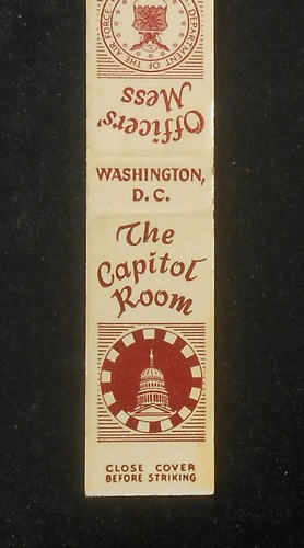 1950s Ten-Strike Capitol Room Officers Mess Bolling Air Force Base ...