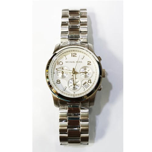 Womens Wristwatch MICHAEL KORS RUNWAY MK7325 Chrono Stainless Steel | eBay