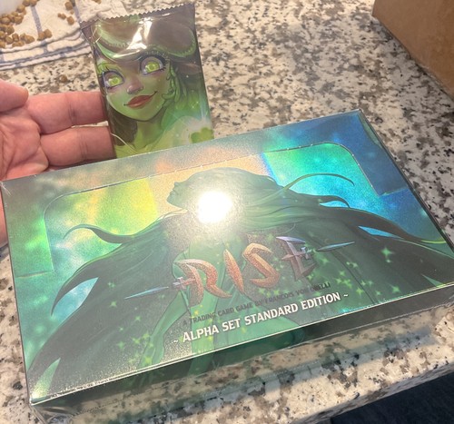 Rise TCG Kickstarter Alpha Booster Box - Only 3,000 printed + Pledge ...