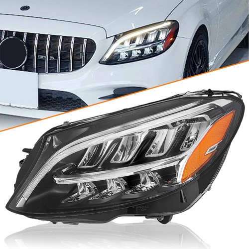 For 2019-2021 Mercedes-Benz C300 C43 C63 AMG LED Headlight Driver Left ...