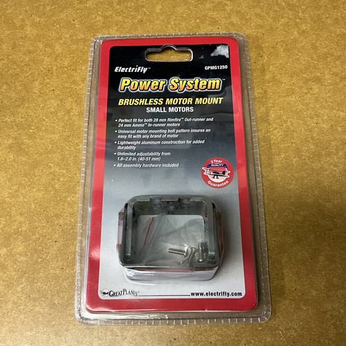 ElectriFly (GPMG1250) Brushless Motor Mount/Small Motors (NIB) | eBay