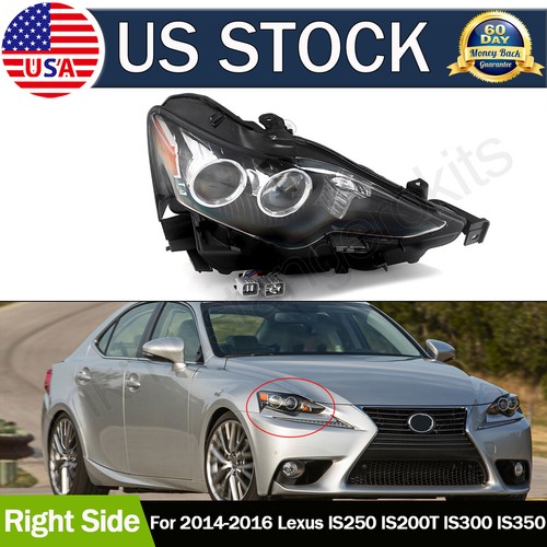 Right Passenger Side LED Headlight Lamp For Lexus IS250 IS200T IS300 ...