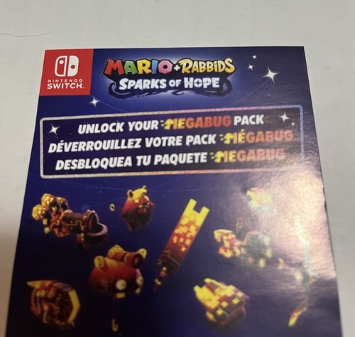 Mario + Rabbids Sparks of Hope Megabug Pack Add-on DLC ONLY for ...