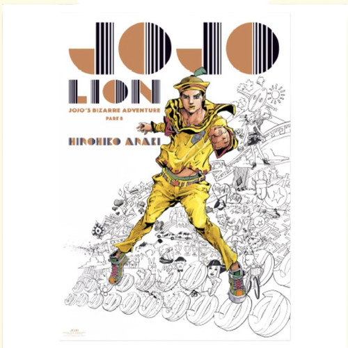 JOJO's Bizarre Adventure Exhibition B2 Poster Part 8 JOJOLION Japan | eBay