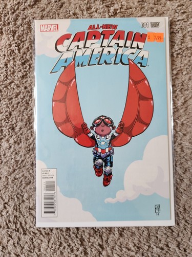 Skottie Young Baby Variant All New Captain America 1 2014 Awesome Book ...