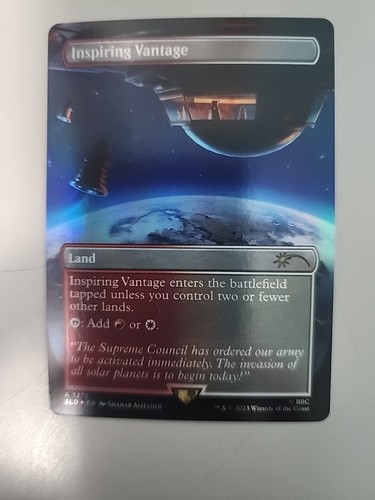 MTG Inspiring Vantage Secret Lair Dr Who Dalek Lands Foil Rare | eBay