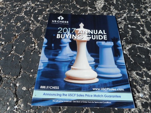 VINTAGE catalog #3295 - 2017 USCF CHESS catalog | eBay