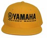 YAMAHA FACTORY RACING hat cap flat bill snapback black yellow | eBay