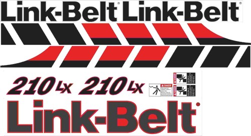 Link-belt 210LX Aftermarket Decal Kit | eBay