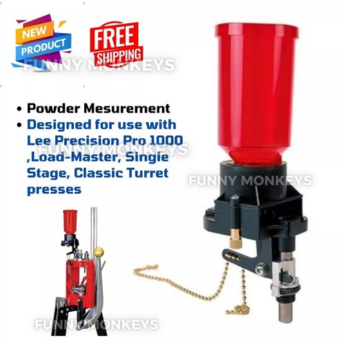 Powder Measure Dispenser for Lee Single Stage/ Classic Turret/ Pro 1000 ...