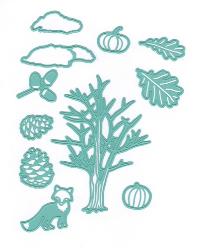 Fall AUTUMN Collection Die Set Craft Die Cutting Dies Joy! Crafts 6002/ ...