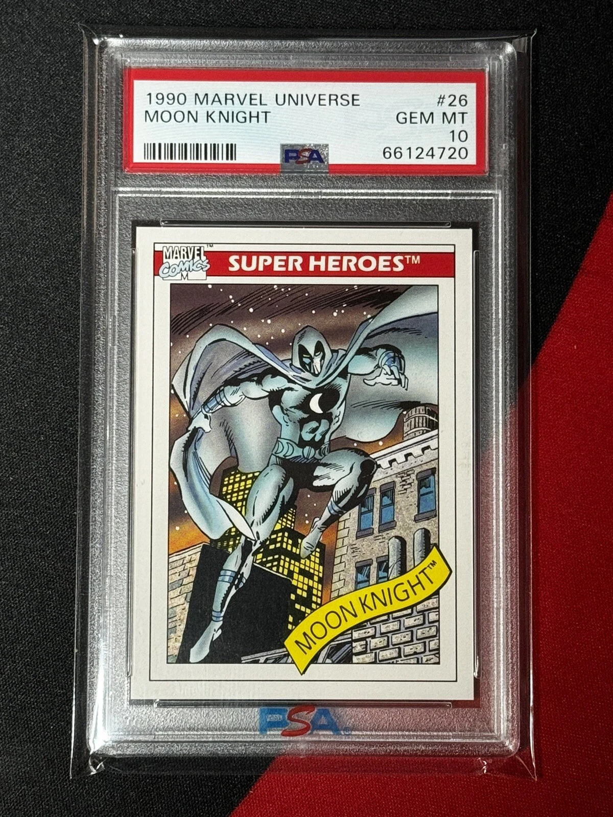 Moon Knight 1990 Impel Marvel Universe #26 Base Price Guide - Sports ...