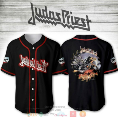 hot, new, Judas Priest baseball jersey,. baseball jersey, new 3d gift ...