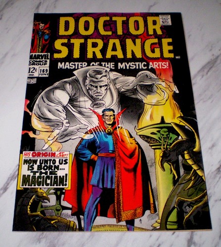 Doctor Strange #169 NM+ 9.6 White 1968 Marvel 1st Doctor Strange in own ...