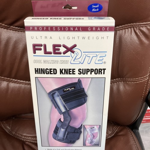 Hinged Knee Support - FlexLite. Small. Fla orthopedics. Black | eBay