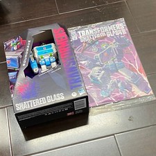 Transformers Shattered Glass Soundwave with Ravage & Laserbeak