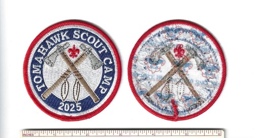 SCOUT BSA 2025 TOMAHAWK CAMP RESERVATION NORTHERN STAR COUNCIL MN WI YEAR PATCH | eBay