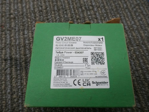GENUINE New In Box Schneider Electric GV2ME06 Motor Circuit Breaker ...