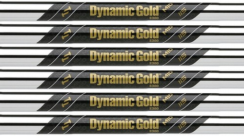 True Temper Dynamic Gold Mid 115 S300 (Stiff Flex) Shafts 5-PW .355 ...