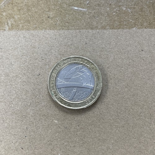The First World War 2 Pound Coin 1914 - 1918 2016 edition £2 WW1 | RARE ...