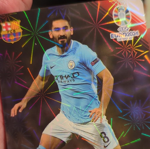 UEFA Euro 2024 Football Trading Card Lot Barcelona Man City Real Madrid ...
