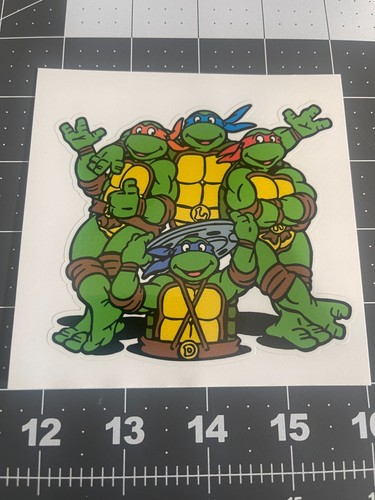 Tmnt waterproof vinyl sticker car truck suv yeti anime | eBay