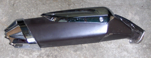 2020-2025 Can-Am Roadster Spyder Chrome BLK Exhaust Muffler Silencer ...