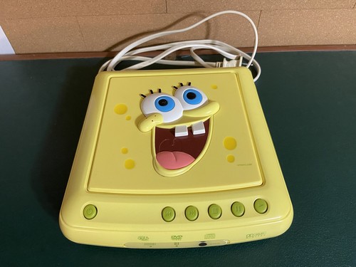 Spongebob Squarepants DVD CD MP3 Player Emerson 2005 Viacom NO DISC ...