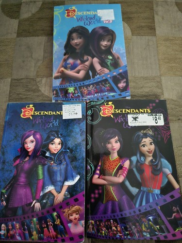 disney descendants wicked world Books 1-3 Softcover | eBay