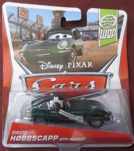 DAVID HOBBSCAPP WITH HEADSET, 1/55 DISNEY PIXAR CARS, WGP | eBay