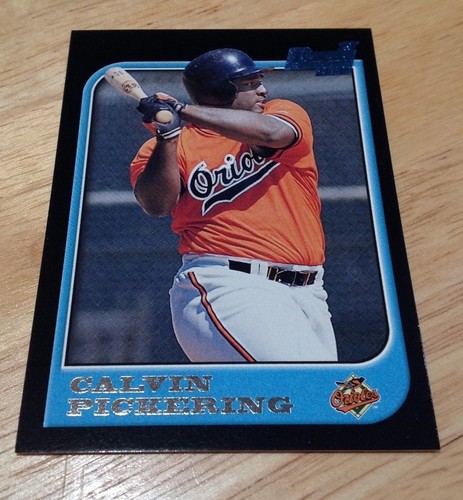 CALVIN PICKERING 1997 BOWMAN TRADING CARD, EXCELLENT CONDITION! | eBay
