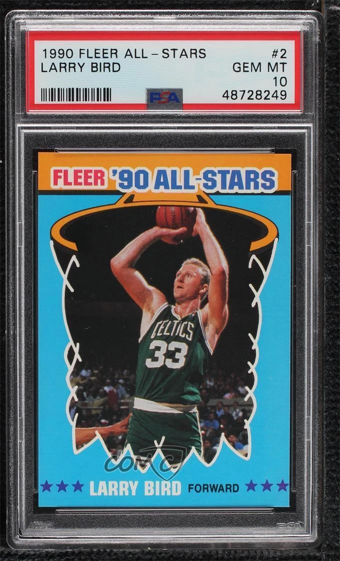 Larry Bird 1990 Fleer #2 All-Stars Price Guide - Sports Card Investor