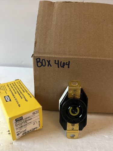 New Hubbell HBL2310 Twist Lock Receptacle 20A L6-20R L6-20 | eBay