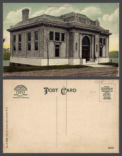 NEW YORK Fulton VINTAGE POSTCARD | eBay