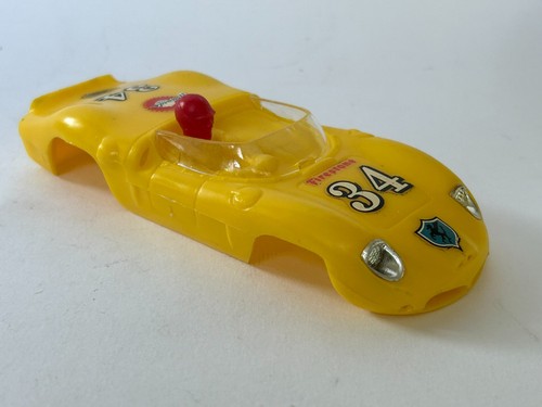 Eldon Ferrari Roadster (Yellow) 1/32 scale slot car body | eBay