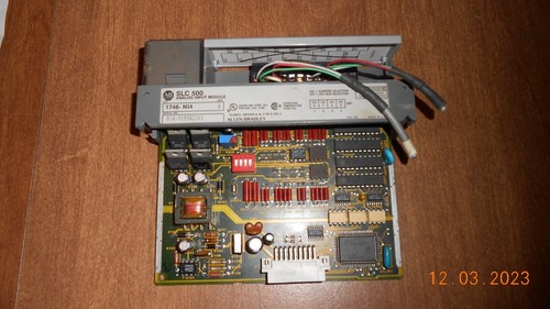 Allen Bradley SLC 500 Analog Input Module 1746-N14 Ser. A Preowned | eBay
