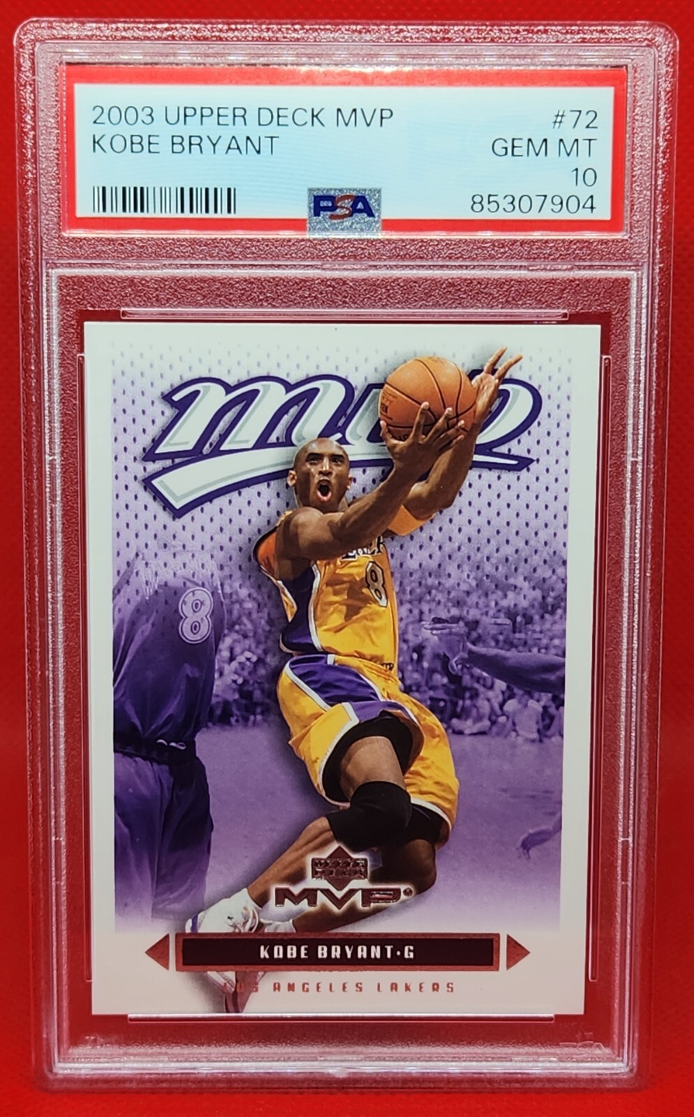 Kobe Bryant 2003 Upper Deck MVP #72 Base Price Guide - Sports Card Investor