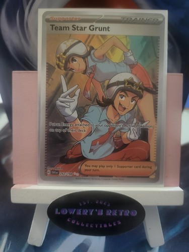 Team Star Grunt (Ultra Rare) 242/195 Pokémon Scarlet & Violet Base | eBay