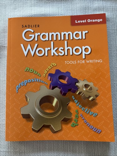 Sadlier Grammar Workshop Tools for Writing Level Orange | eBay