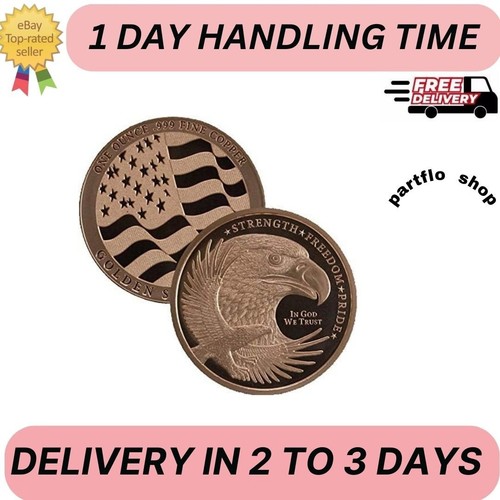 1 oz .999 Pure Copper BU Round/Challenge Coin - 13 Designs | eBay