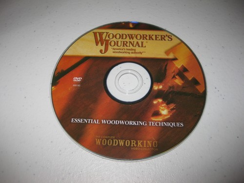 Woodworker's Journal Essential Woodworking Techniques DVD | eBay